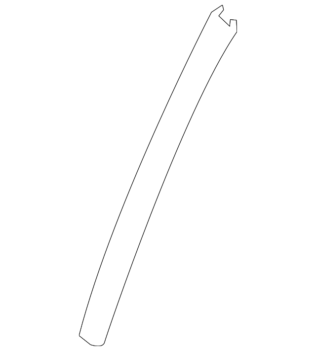 Genuine OEM Black Out Tape Part# 75969-0E030 Fits 2014-2019 Toyota ...