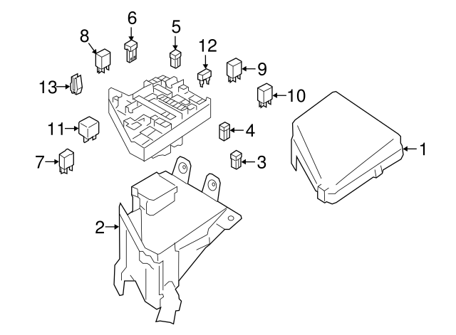 82211AJ810 - Main Fuse - 2013-2023 Subaru | Subaru Parts Guys