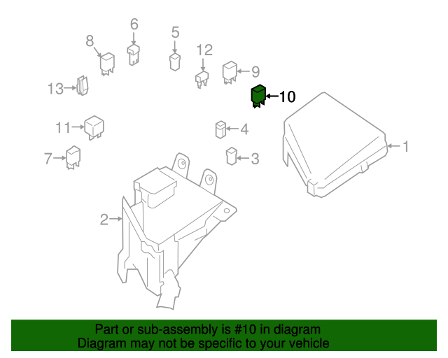 25230AA190 - Relay - 2008-2023 Subaru | Subaru Parts Exchange