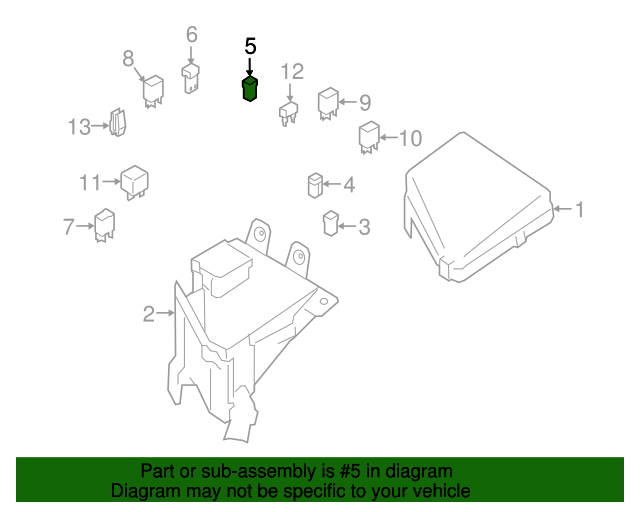 82211AJ810 - Main Fuse - 2013-2023 Subaru | Subaru Parts Deals