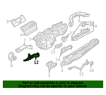 2017-2019 Audi Q7 Floor Duct 4M1-819-151 | OEM Parts Online