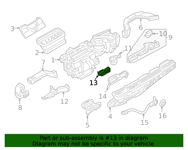 4M0-819-389 - Connector 2017-2019 Audi Q7 | Audi OEM Parts