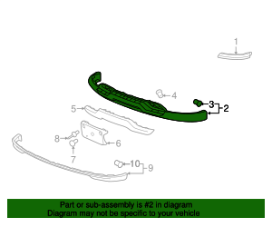 Buy Genuine GM Auto Parts - Fascia (Part # 84029773) | GM Parts Store