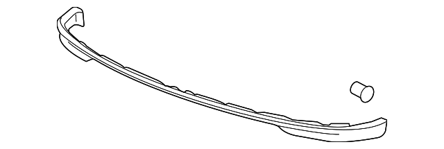 2016-2019 Chevrolet Front Bumper Fascia Air Deflector 23496677 GM ...