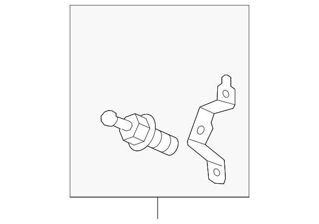 74873-T0A-A00 - Bracket, L Tailgate Opener Stay (Lower) 2012-2016 Honda ...