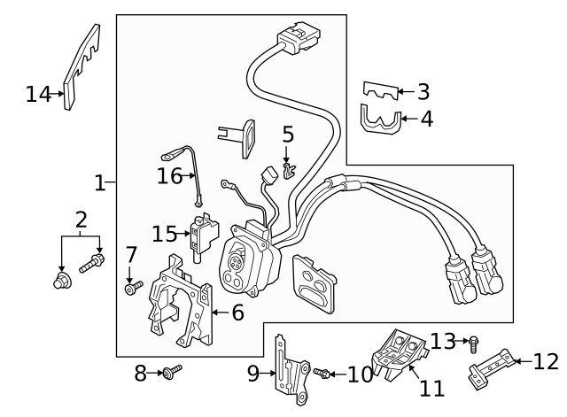 2019-2024 Audi Servo 4KE-915-651 | Genuine Audi Parts