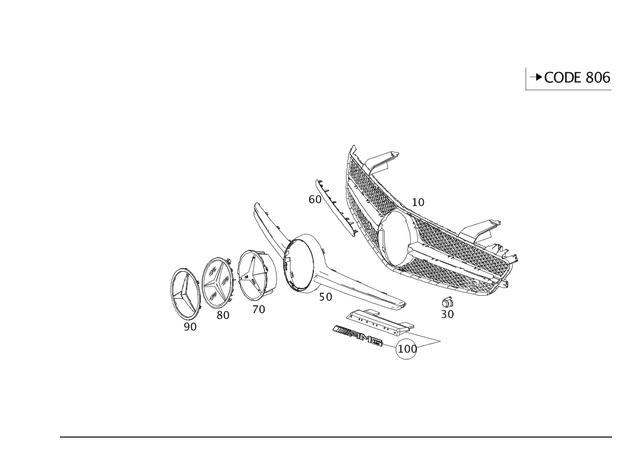 231-884-00-74 - Cover Trim 1954-2024 Mercedes-Benz | Mercedes-Benz USA ...