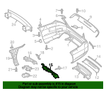222-885-05-65 - Energy Absorber 2014-2020 Mercedes-Benz | Mercedes-Benz ...