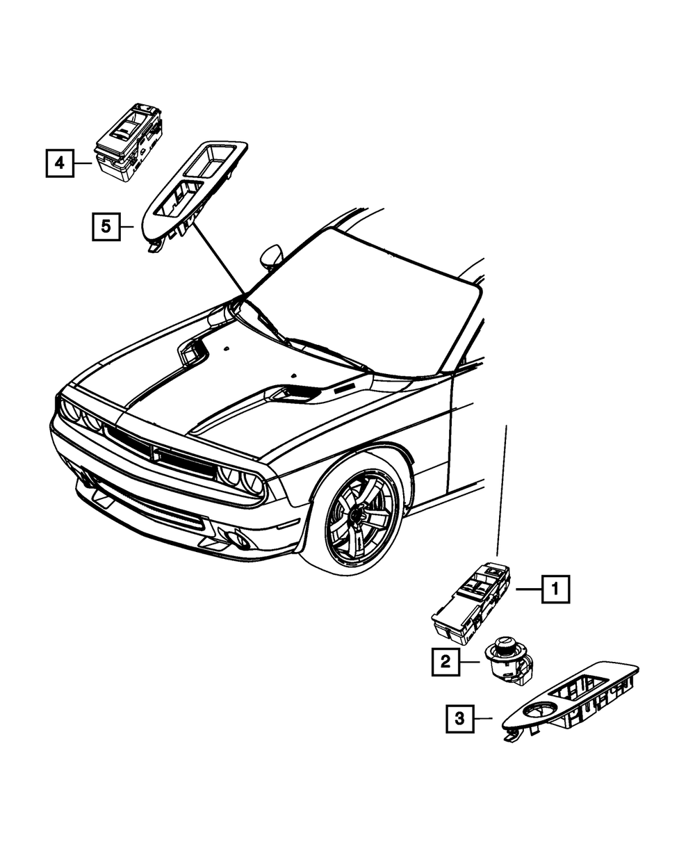 Mopar 56046405aa Switch (56046405aa Manual 2009-2022 Mopar Multi ...