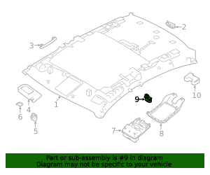 2018-2021 Nissan Antenna Assembly 28336-5FA0A | TascaParts.com