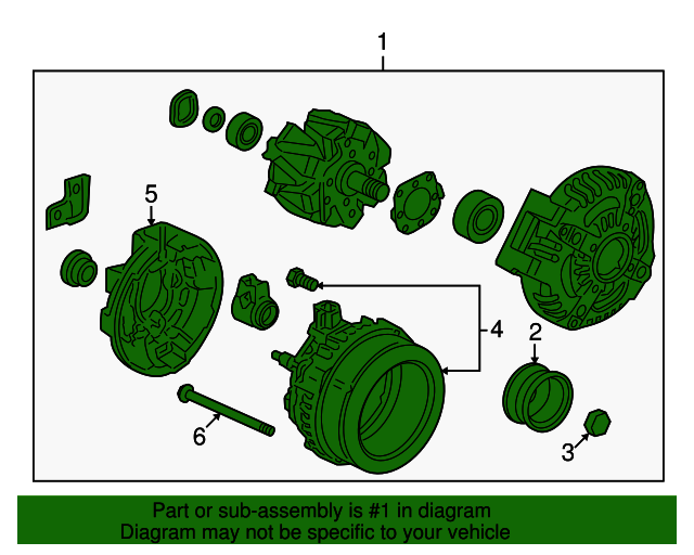 06311-RTA-505RM - Alternator 2006-2011 Honda | Honda Parts Online