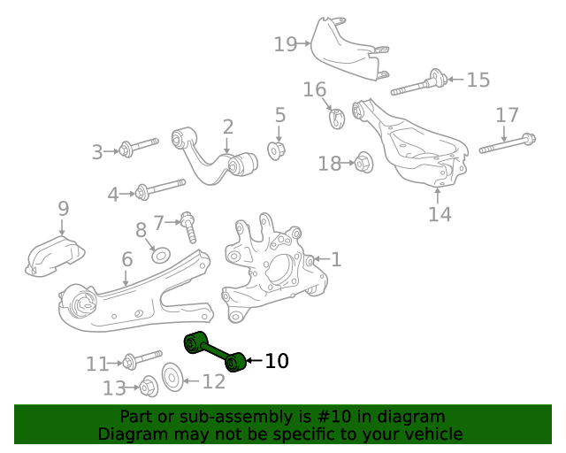 48710-0E090 - Front Control Arm 2020-2024 Toyota | Ourisman Toyota Parts
