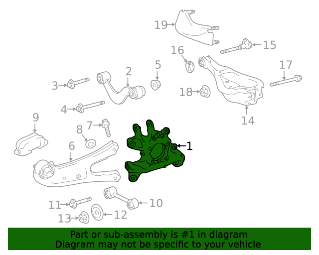 42305-0E090 - Suspension Knuckle - 2020-2022 Toyota | OEM Genuine ...
