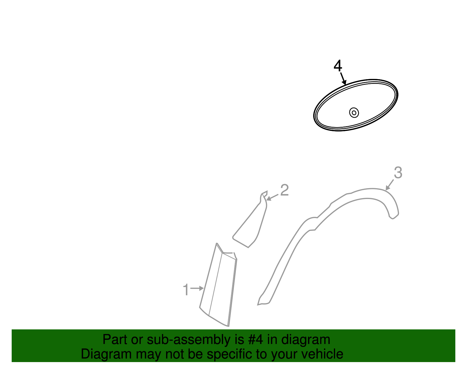 Genuine Nameplate for 2015-2023 Land Rover | Land Rover Part# LR063650 ...