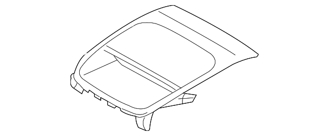 84745-1M000WK - Upper Trim 2010-2013 Kia | Kia.Parts Store