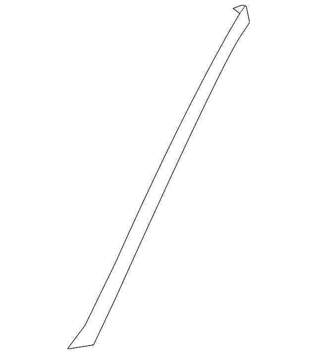 2010-2017 Volvo XC60 Side Molding Seal Strip 31297722 | TascaParts.com