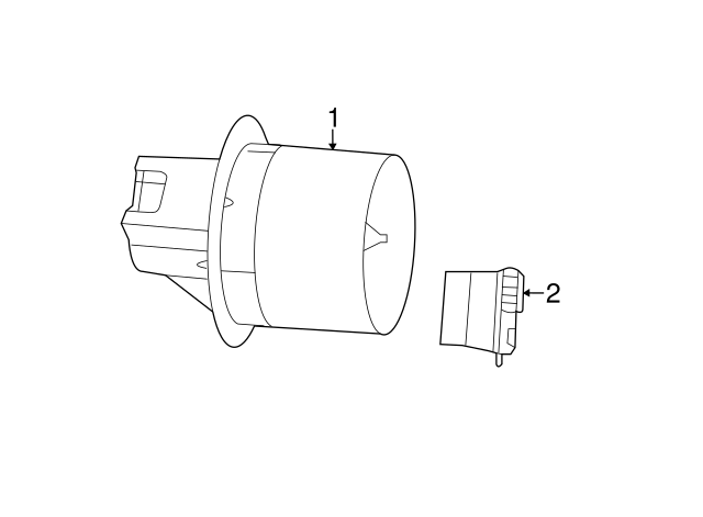2012-2019 Fiat 500 Resistor 68093444AA | TascaParts.com