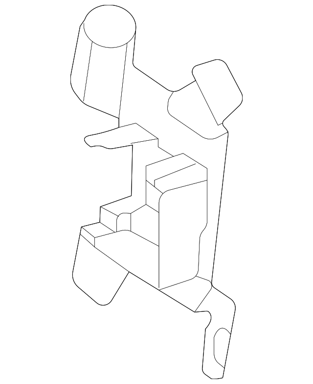 247-885-85-00 - Distance Sensor Bracket 2020-2021 Mercedes-Benz GLB 250 ...