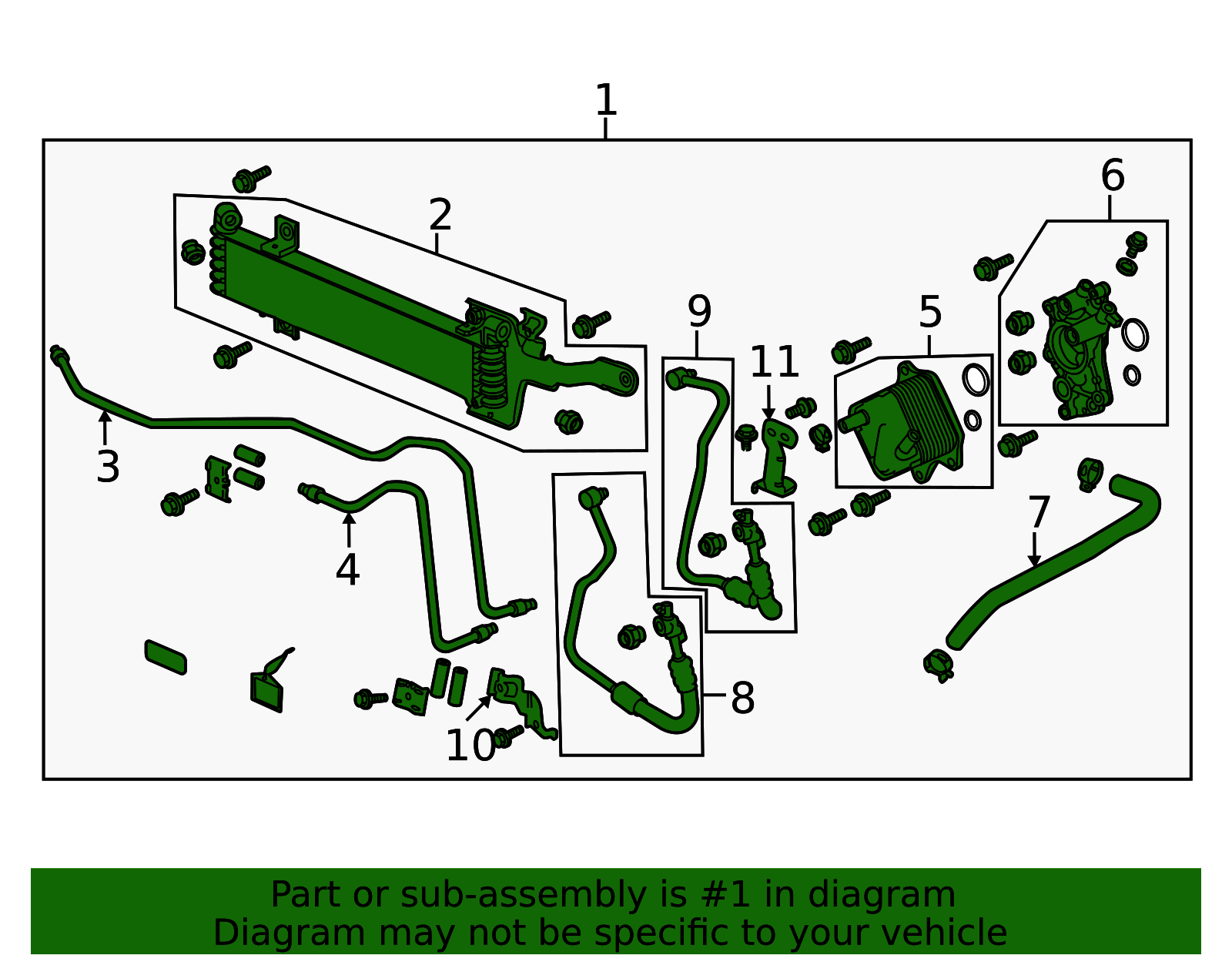 06255-61D-305 - 2022-2025 Acura MDX - Trailering Atf Cooler Kit, Awd ...
