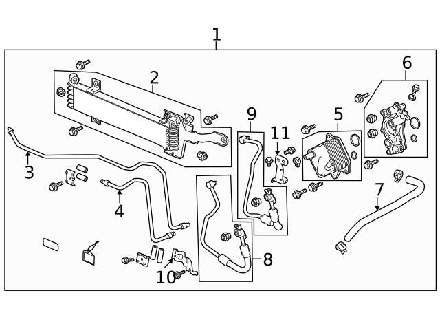 25210-61D-006 - Pipe A (Atf) Group 1 Auto Parts