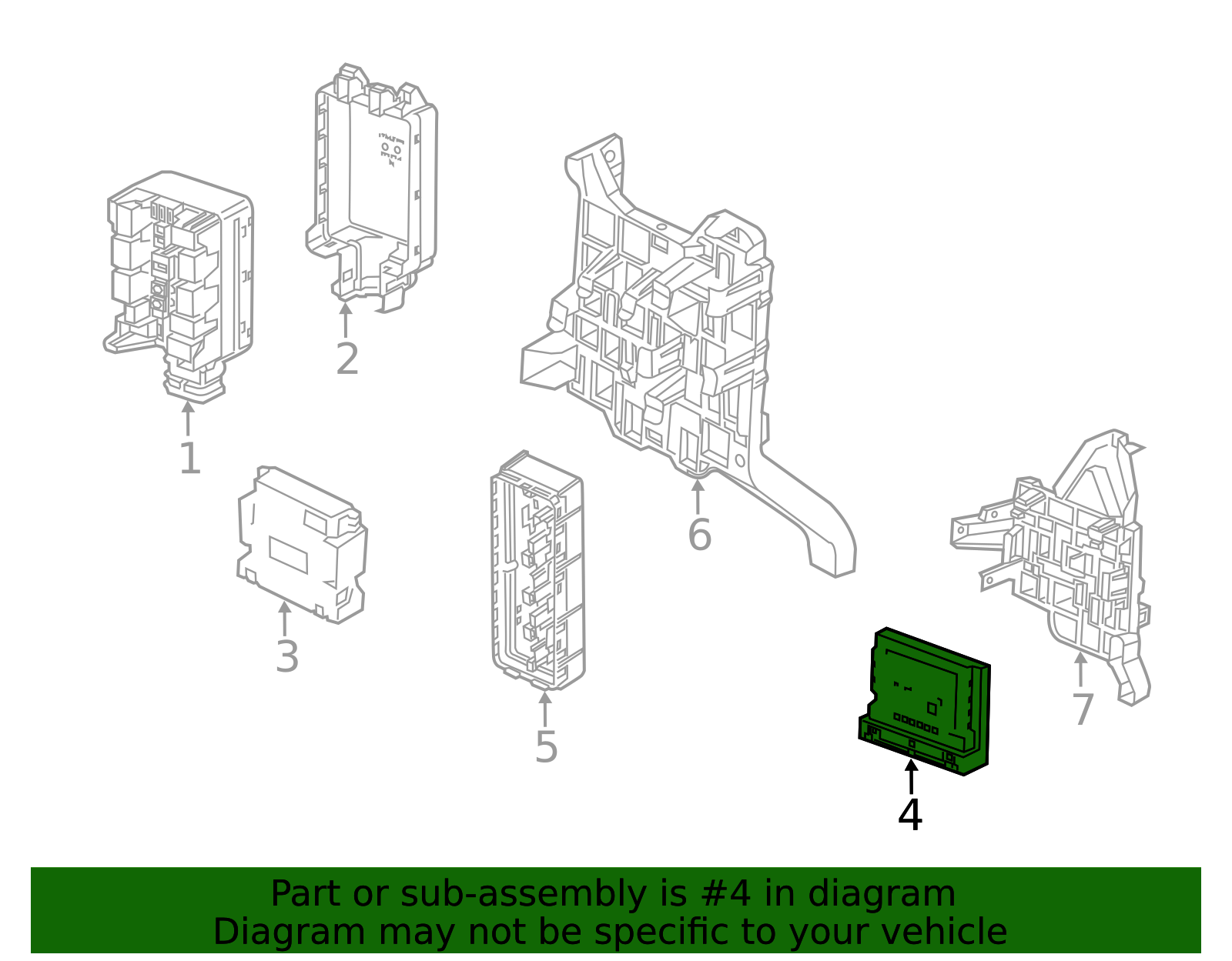 13547771 - Body Control Module 2020-2024 GM | GMPartsNow