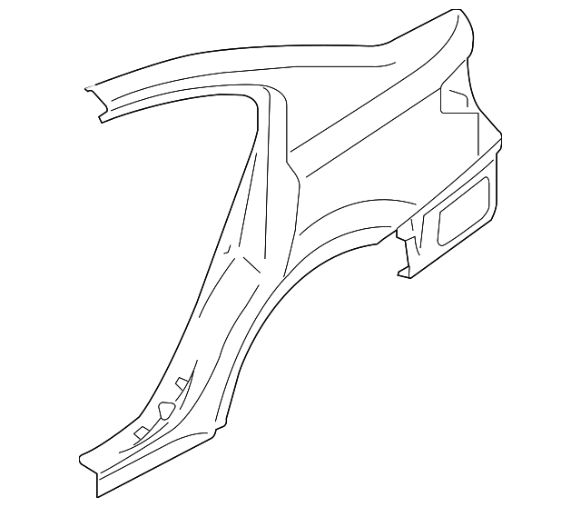 2015-2019 Subaru Legacy Quarter Panel 51439AL02A9P | Subaru Parts Store