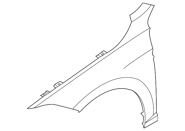 2019-2024 Volkswagen Jetta Fender 17A-821-105-A | OEM Parts Online