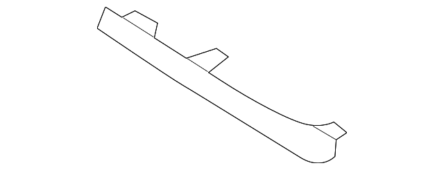 2019-2023 Toyota Filler Molding - PASSENGER SIDE 53123-0R050 | Toyota ...