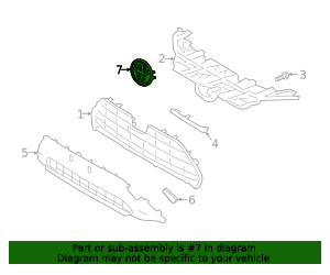 2021-2024 Toyota Emblem 53141-0R110 | Toyota Parts Center