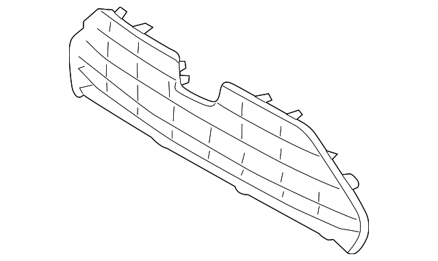 2019-2024 Toyota RAV4 Upper Grille 53112-0R130 | Toyota Parts Center