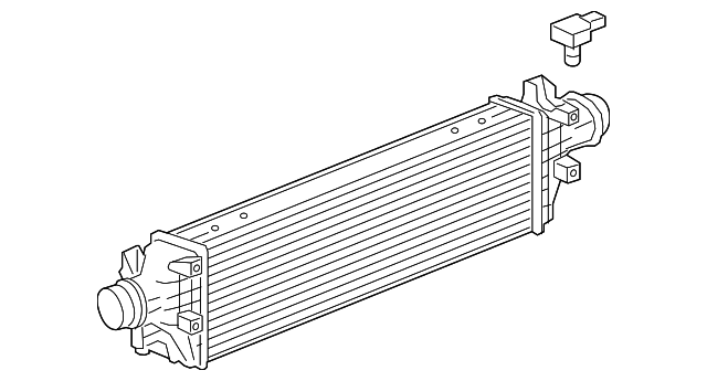 95406939 - Turbocharger Intercooler 2016-2022 GM | AutoNationParts.com