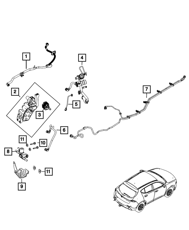 2021-2025 Mopar Leak Detection Pump 68364207AA | Mopar eStore