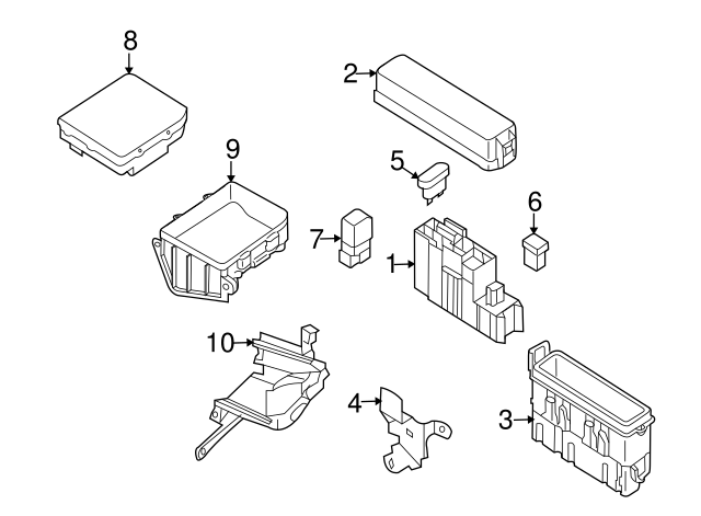 284B9-EW000 - Mount Bracket - 2007-2014 Nissan | Conicelli Nissan Parts