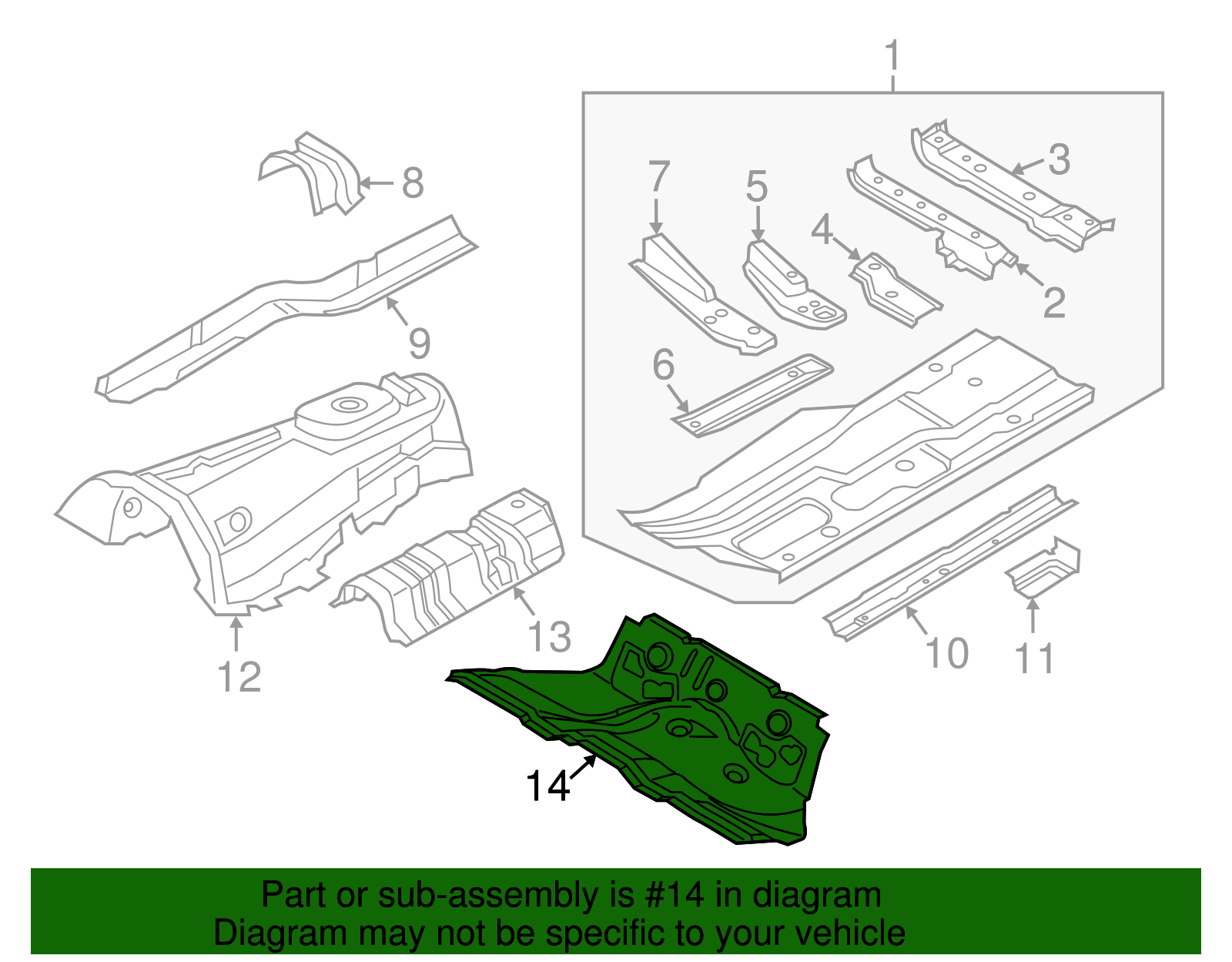 51487225721 - 2012-2018 BMW Insulation (51-48-7-225-721) | Parts ...