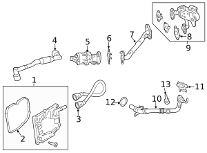 2020 Lincoln Corsair Inlet Tube K2GZ-9E469-B | TascaParts.com