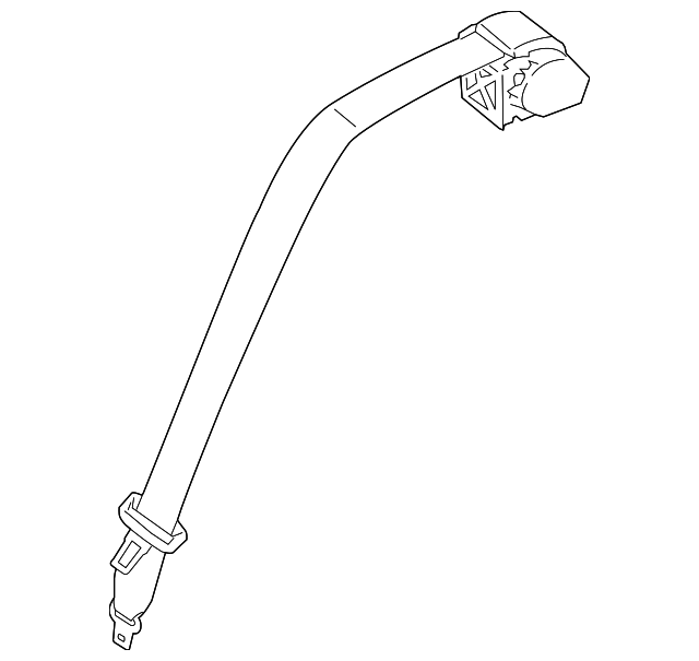 72118091949 - 2017-2022 BMW Center Seat Belt (72-11-8-091-949) | BMW of ...