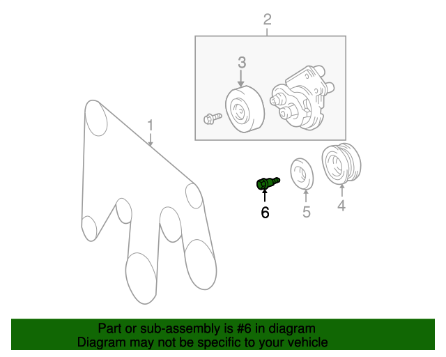 90080-10313 - Cover Plate Bolt - 1998-2007 Toyota | OEM Genuine Toyota ...