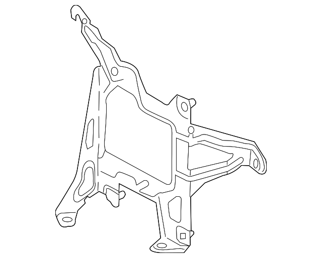 205-545-55-40 - Amplifier Bracket 2017-2020 Mercedes-Benz | Mercedes ...