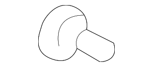1994-2010 Toyota Handle, Outside Cushion 90541-04018 | Toyota Parts Center
