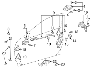 1994-2010 Toyota Handle, Outside Cushion 90541-04018 | Toyota Parts Center