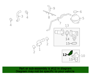 12647308 - OEM GM GASKET GMPartsCenter.net | GM Parts Center