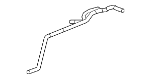 2017-2023 GM Radiator Surge Tank Inlet Hose 23253746 | TascaParts.com