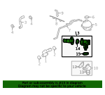 12678780 - Engine Coolant Thermostat and Housing Assembly 2020-2025 GM ...