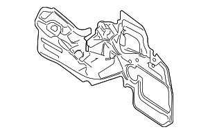 Genuine BMW 51-47-7-284-148 | Trunk Trim Panel Insulator | FREE ...