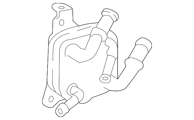 2017-2020 Toyota Sienna Trans Cooler 33493-08010 | Toyota Parts Center