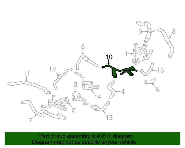 90404-14034 - Connector Tube - OEM Genuine Toyota Parts