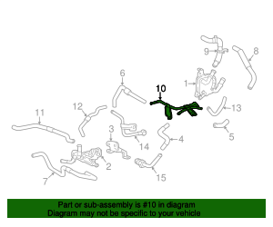 32907-08030 - Connector Pipe 2017-2020 Toyota | Group 1 Auto Parts