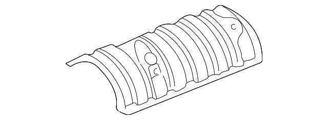 2000-2005 Toyota Echo Heat Shield 58327-52031 | Toyota Parts Center