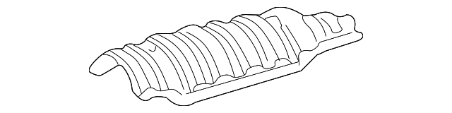 58153-52011 - Heat Shield - 2000-2006 Toyota | OEM Genuine Toyota Parts