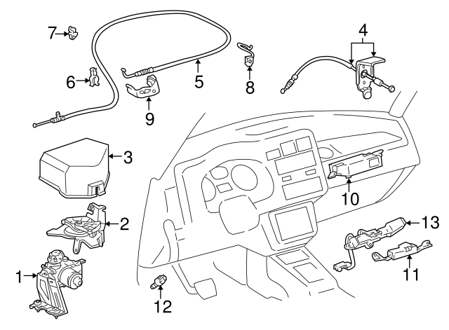 88240-42010 - Control Module - 1996-1997 Toyota RAV4 | Lithia Toyota Parts